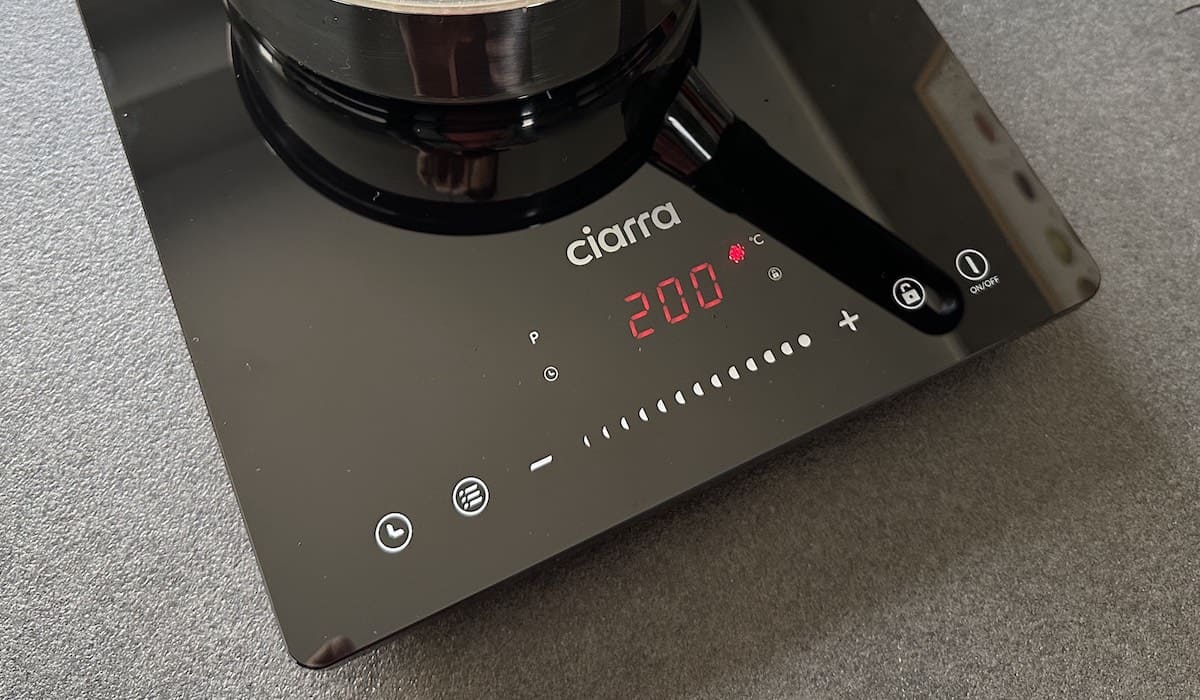 Plaque à induction portable Ciarra 1 feu : Test & Avis
