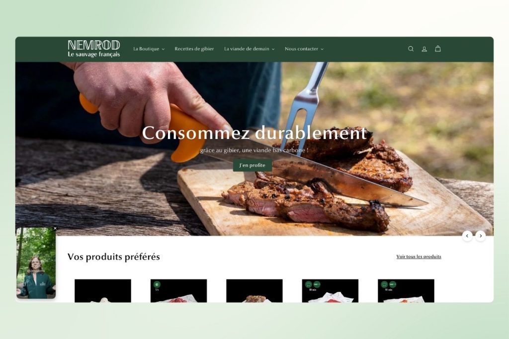 Nemrod : la meilleure boucherie en ligne pour le gibier